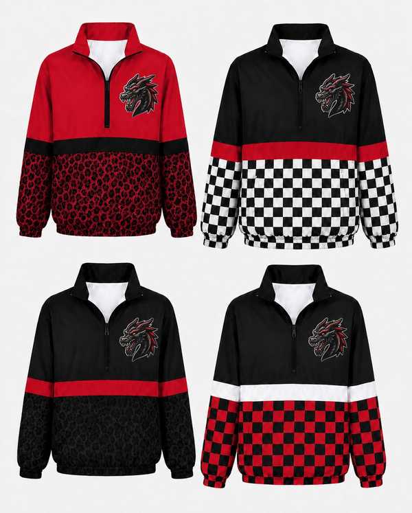 Preorders on Windbreakers Adults-size chart in pics – BossUp Creations
